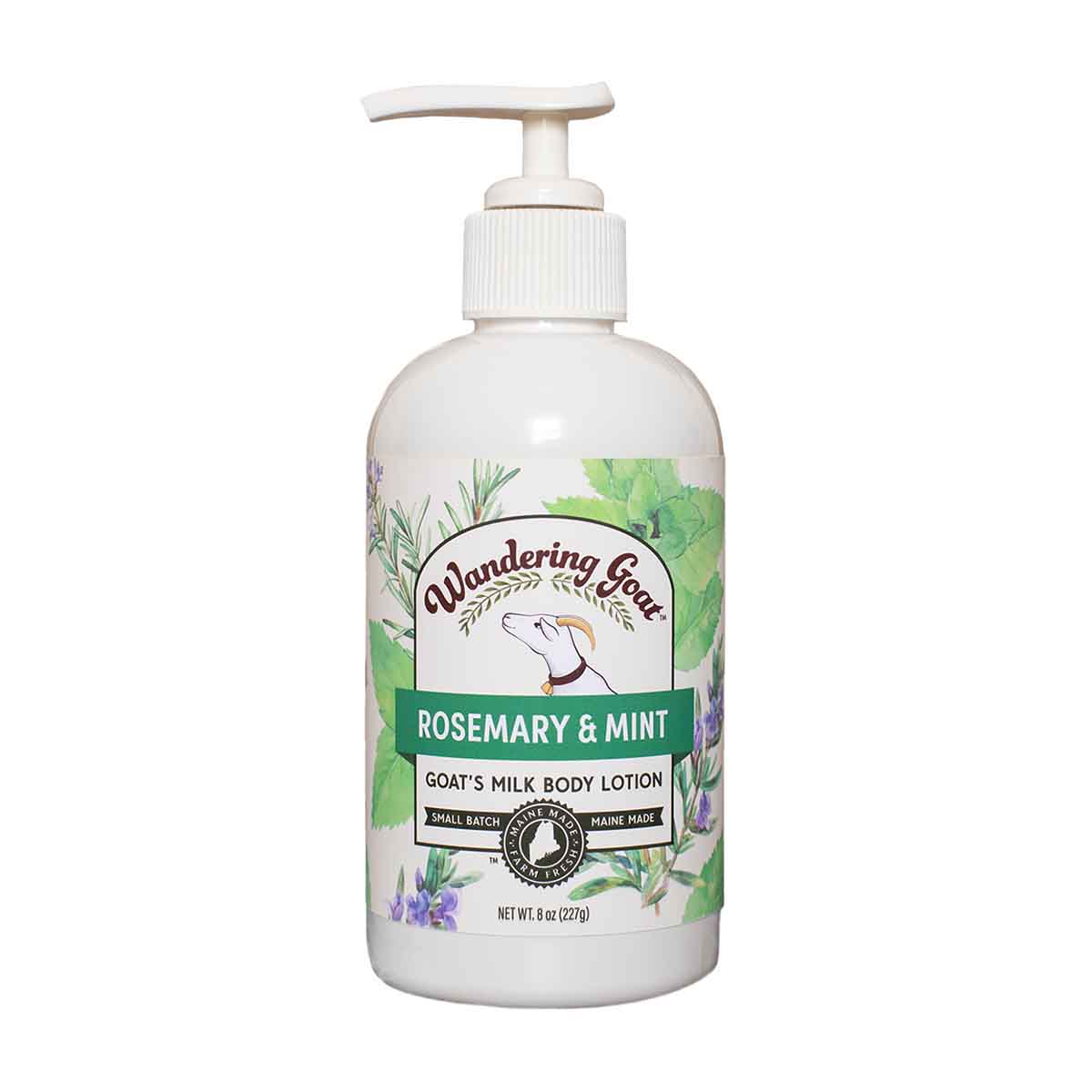 Goat Milk Hand & Body Lotion - Rosemary Mint – Wandering Goat