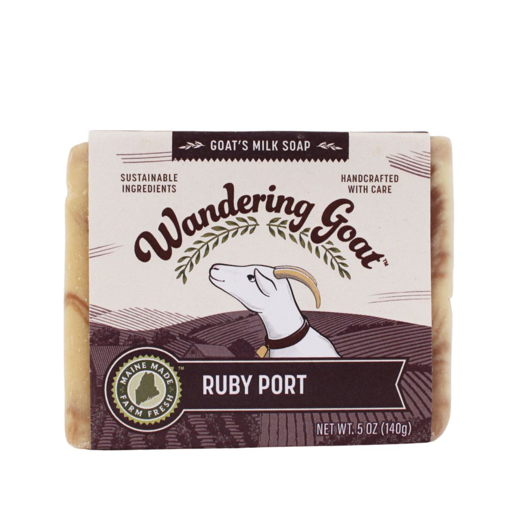 Ruby Port Goat Milk Soap – Wandering Goat